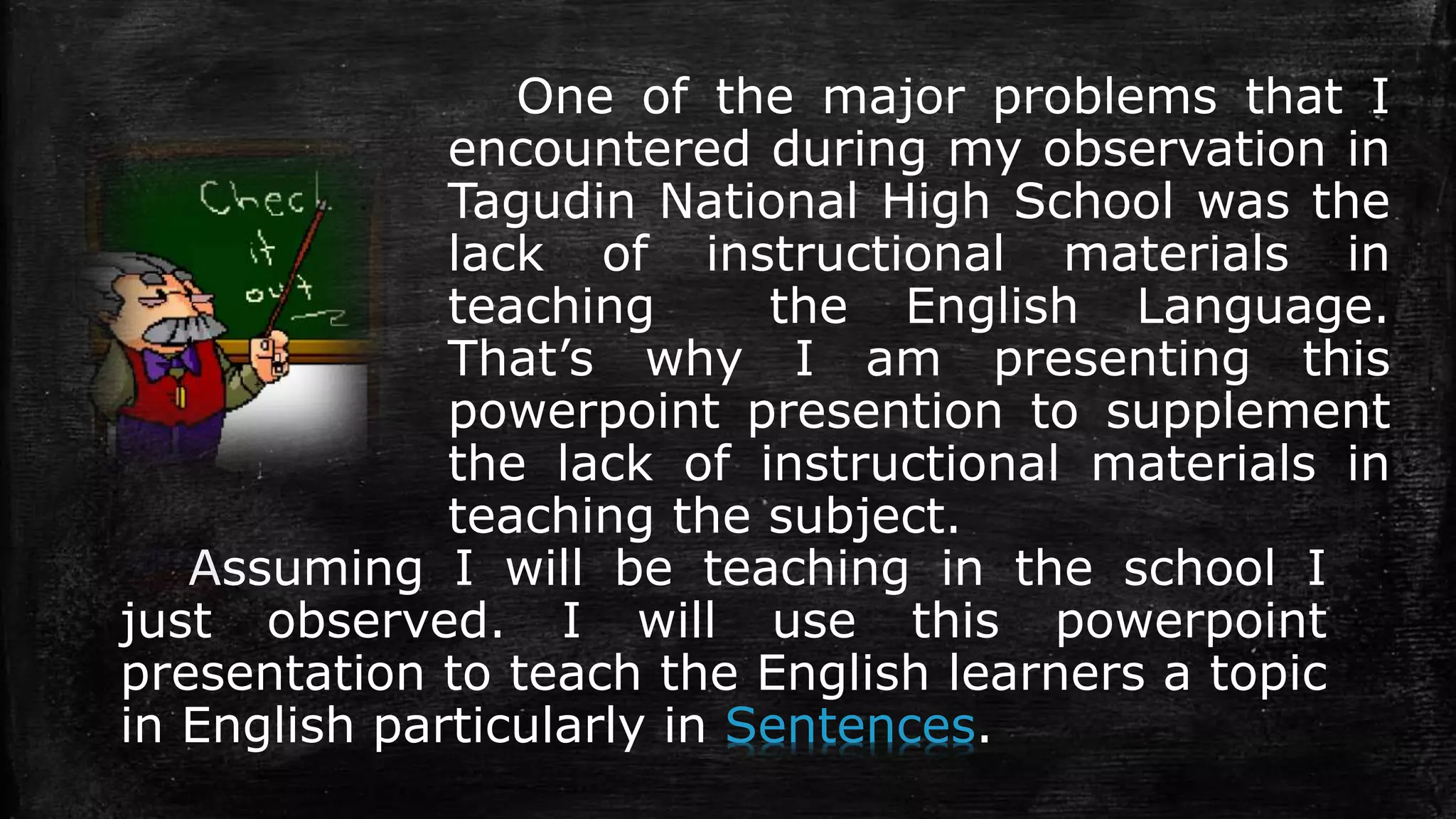 Kinds of Sentences According to Use and Structure | PPTX