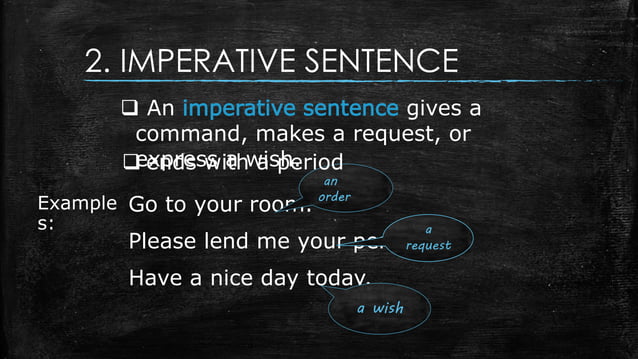Kinds of Sentences According to Use and Structure | PPTX | Education