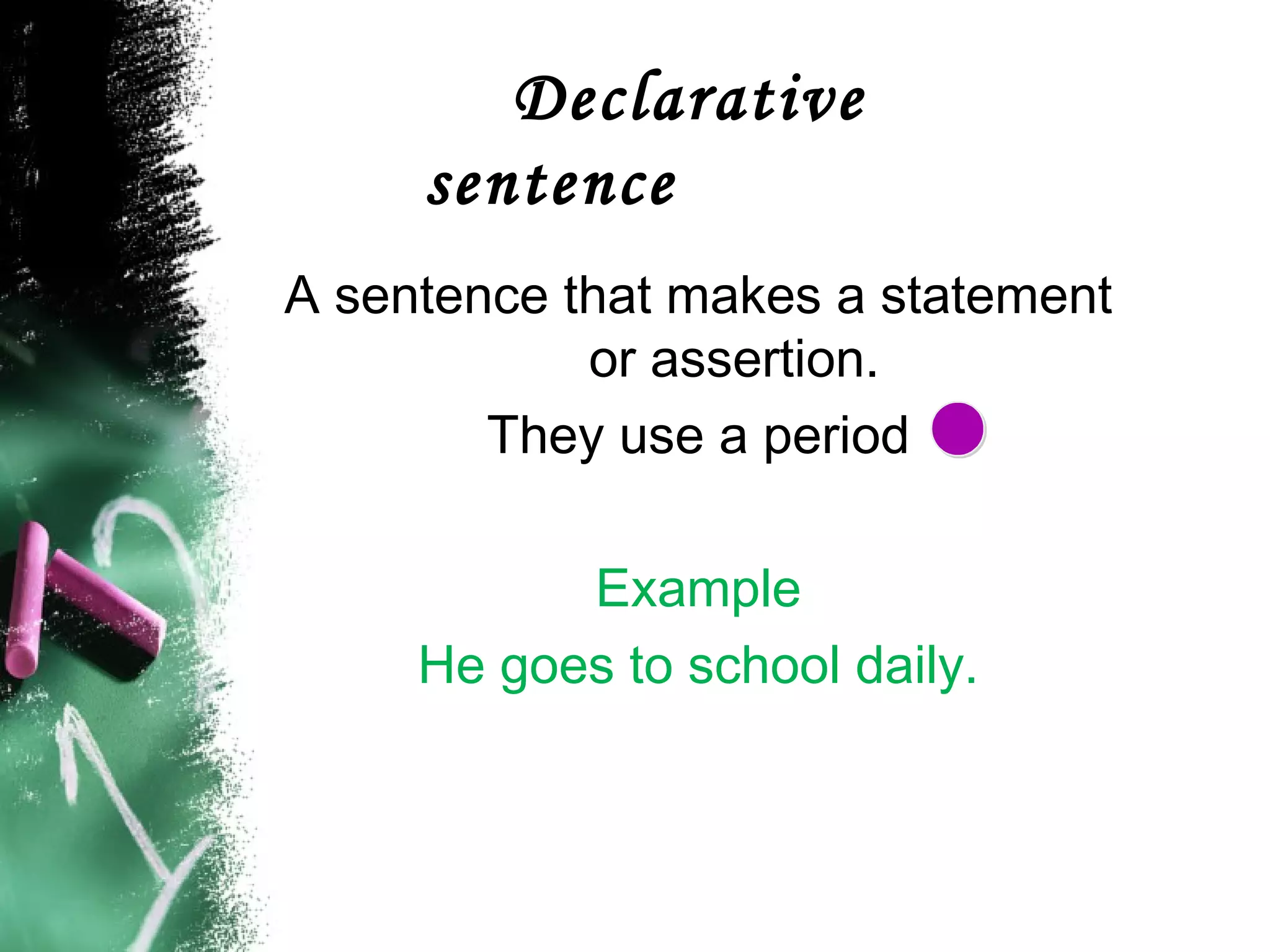 Sentence | PPT