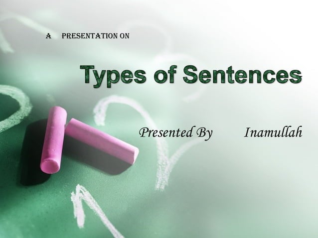 Sentence | PPT