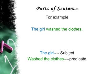 Sentence | PPT