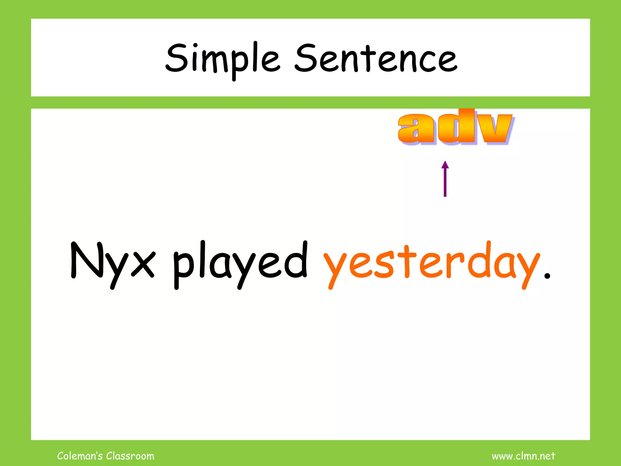 Sentence Types | PPT