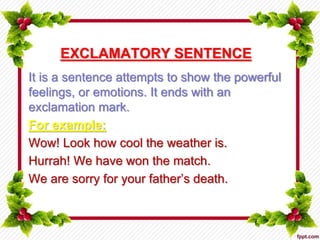 Sentence | PPTX
