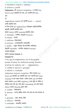 Sentence completion by tanbircox | PDF