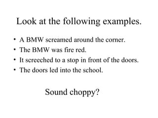 Sentence Combining Part one | PPT