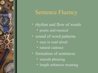 Sentence Fluency | PPT