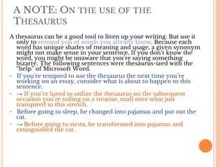 Sentence Level Revision | PPTX | Musicals | Genres