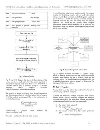 Sentence level sentiment polarity calculation for customer reviews by considering complex ...