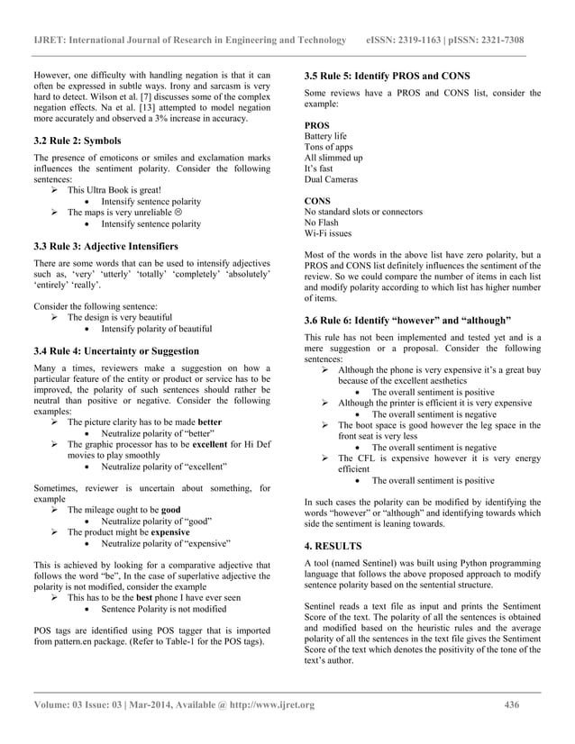Sentence Level Sentiment Polarity Calculation For Customer Reviews By Considering Complex