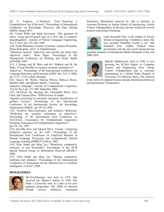 Sentence level sentiment polarity calculation for customer reviews by ...