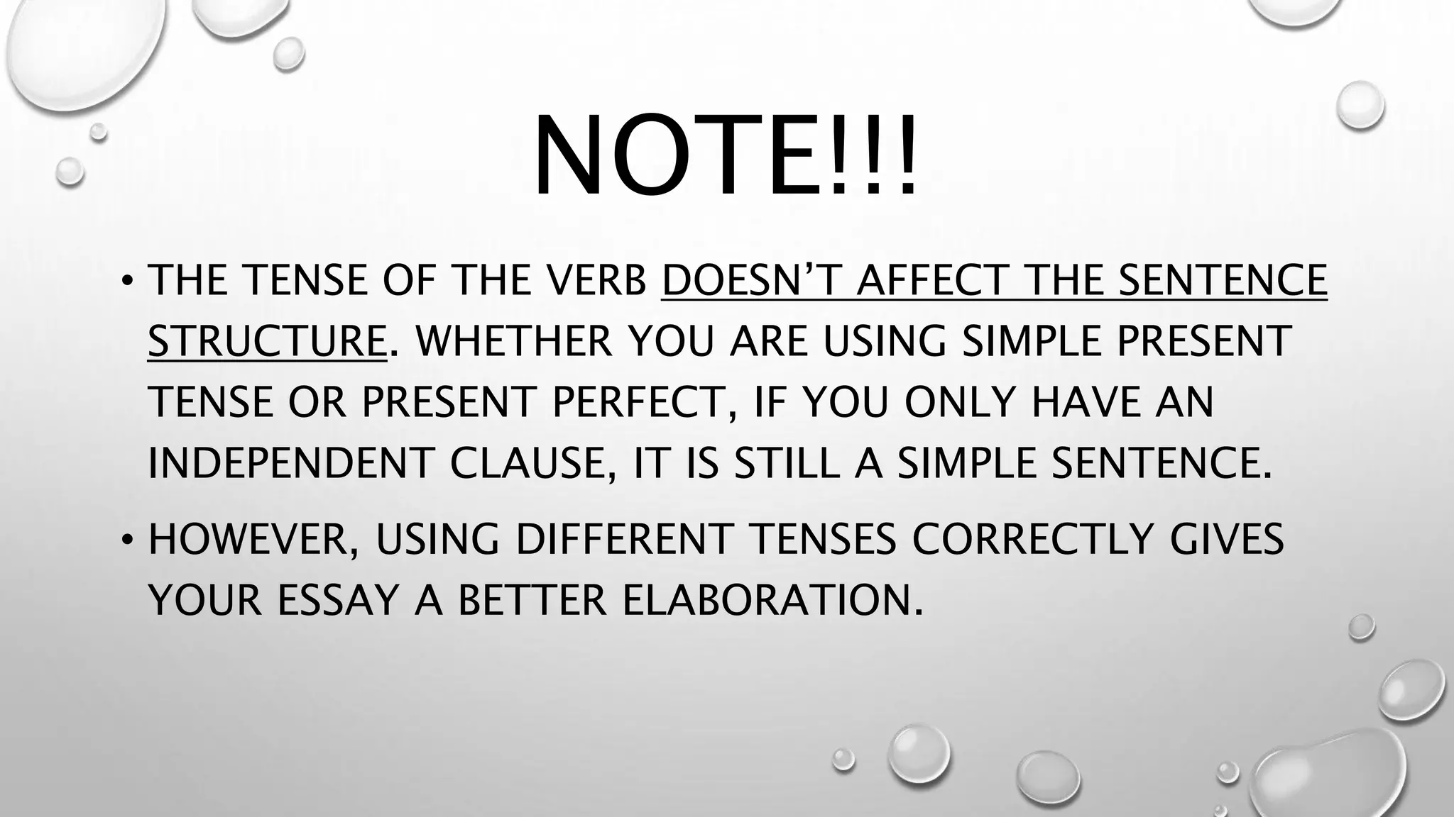 Sentence structures | PPT