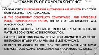 Sentence structures | PPT | Free Download