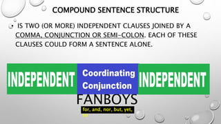 Sentence structures | PPT | Free Download