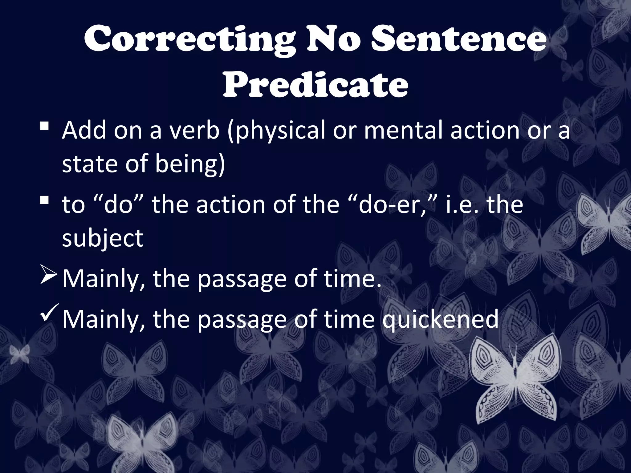 Sentence vs-fragment | PPT