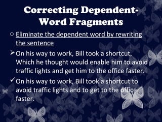 Sentence vs-fragment | PPT
