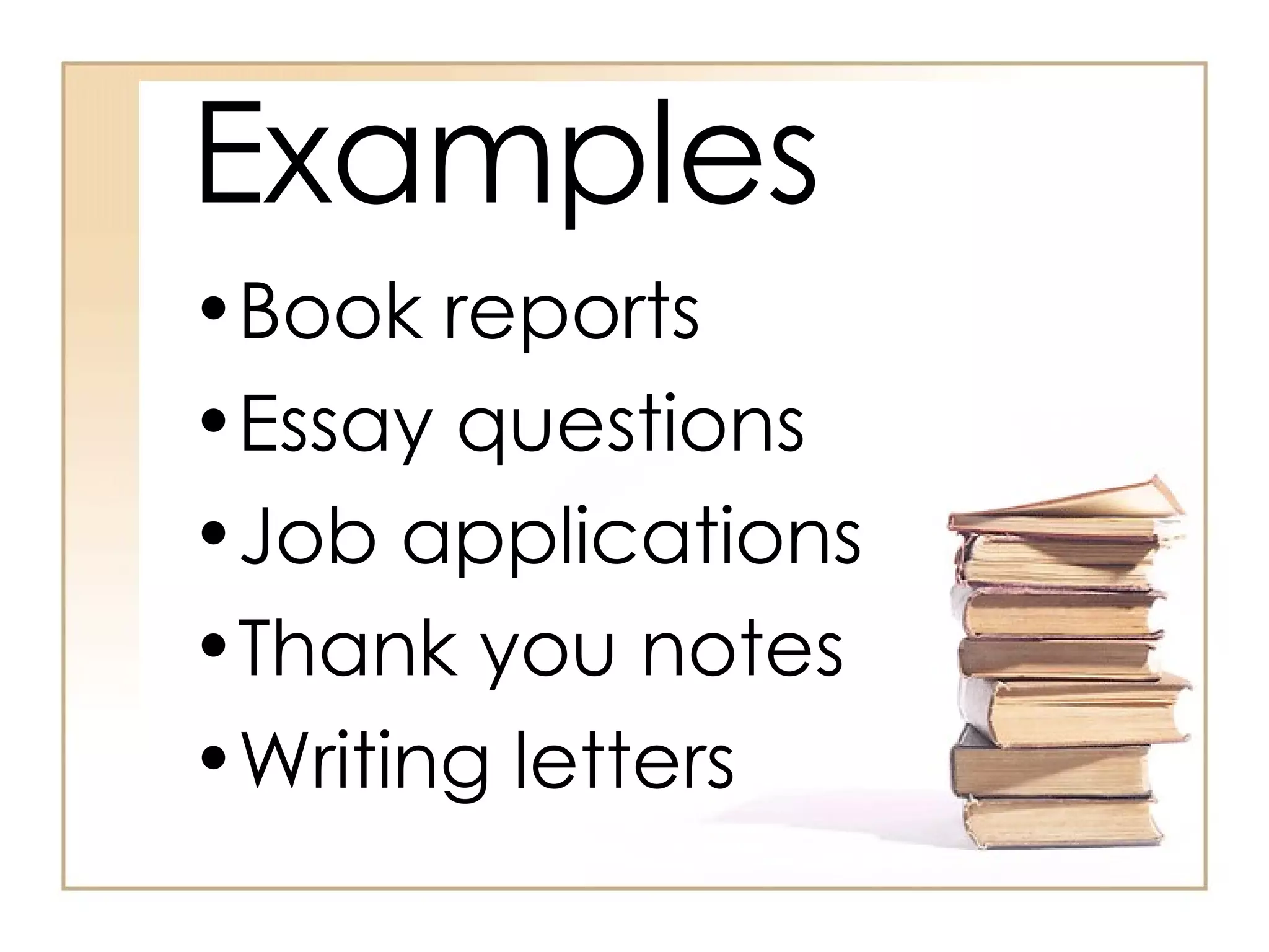 Sentence Writing Strategy | PPT