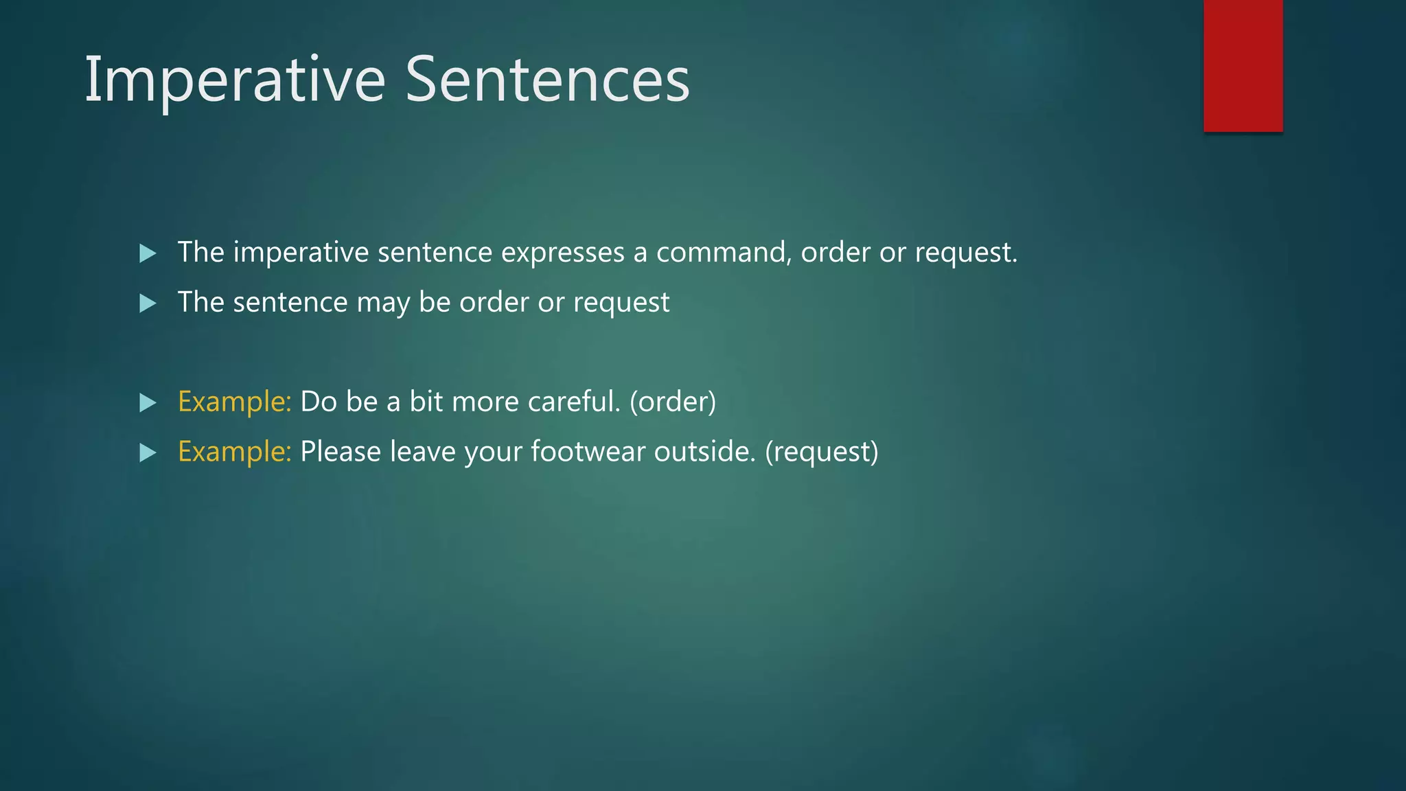Sentences and its Kinds | PPTX