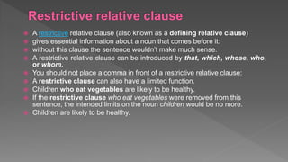Sentence and clauses Presentation | PPTX | Law