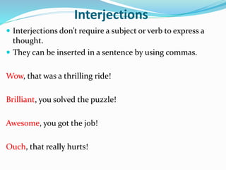 Sentence and its types | PPTX