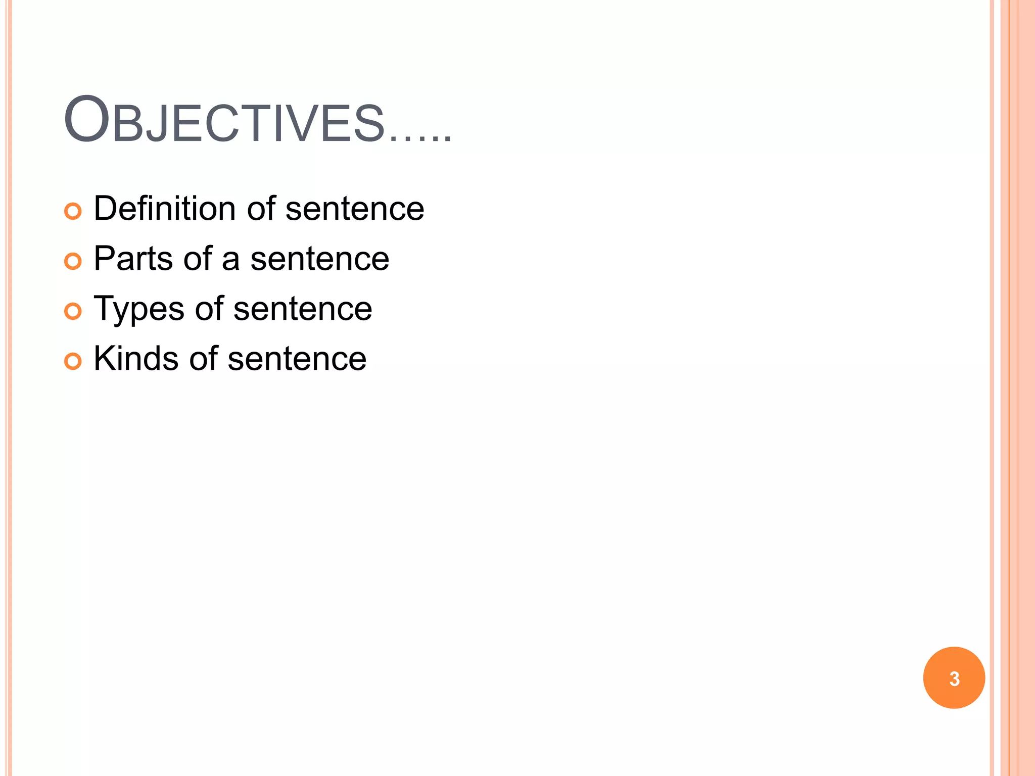 Sentence and their types | PPTX