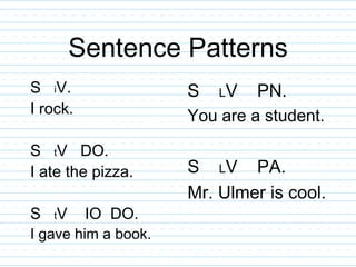 Sentence Bases | PPT
