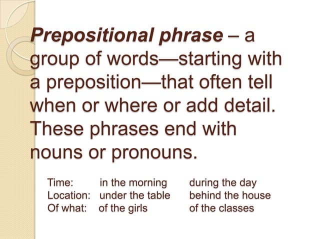 Sentence Building Blocks & Structures | PPTX