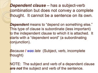 Sentence Building Blocks & Structures | PPTX