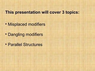 Sentence clarity | PPT