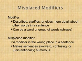 Sentence clarity | PPT