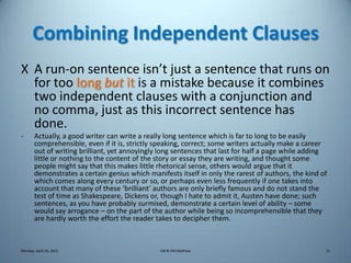 Combining Sentences Using Semi-Colons and Colons | PPTX