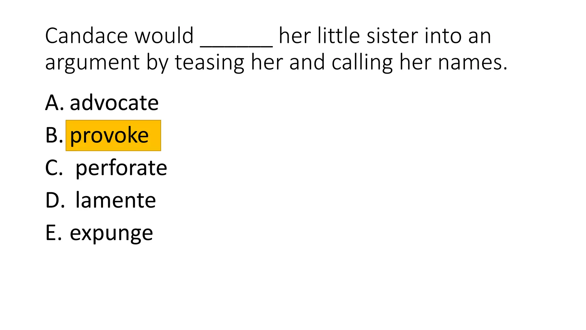 Sentence completion for entrance exams verbal reasoning | PPT