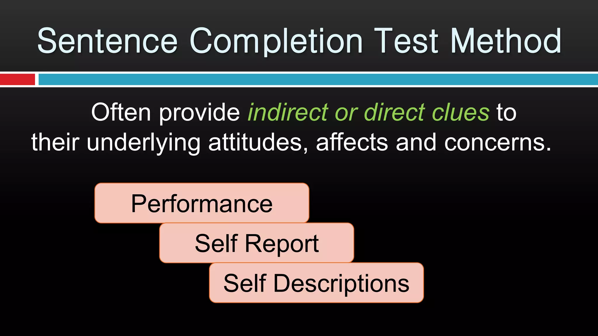 Sentence completion test | PPTX