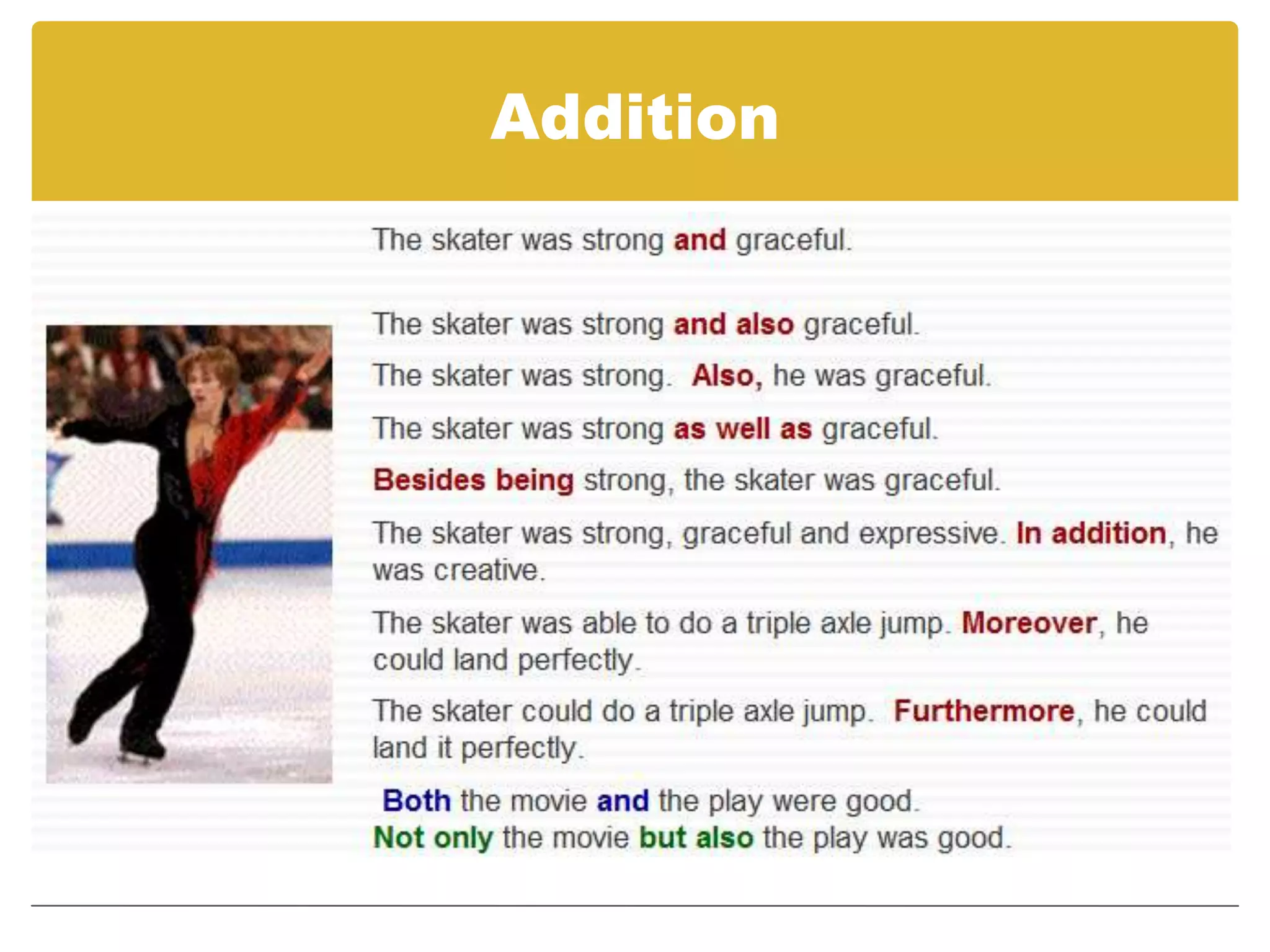 Sentence connectors | PPT
