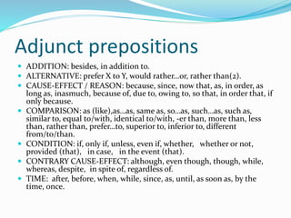 Sentence connectors | PPTX