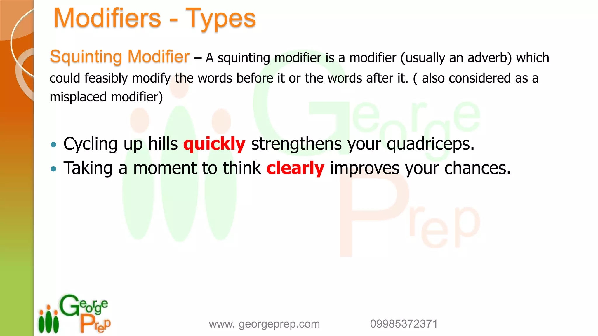 Sentence correction 2( pronouns and modifiers) | PPT