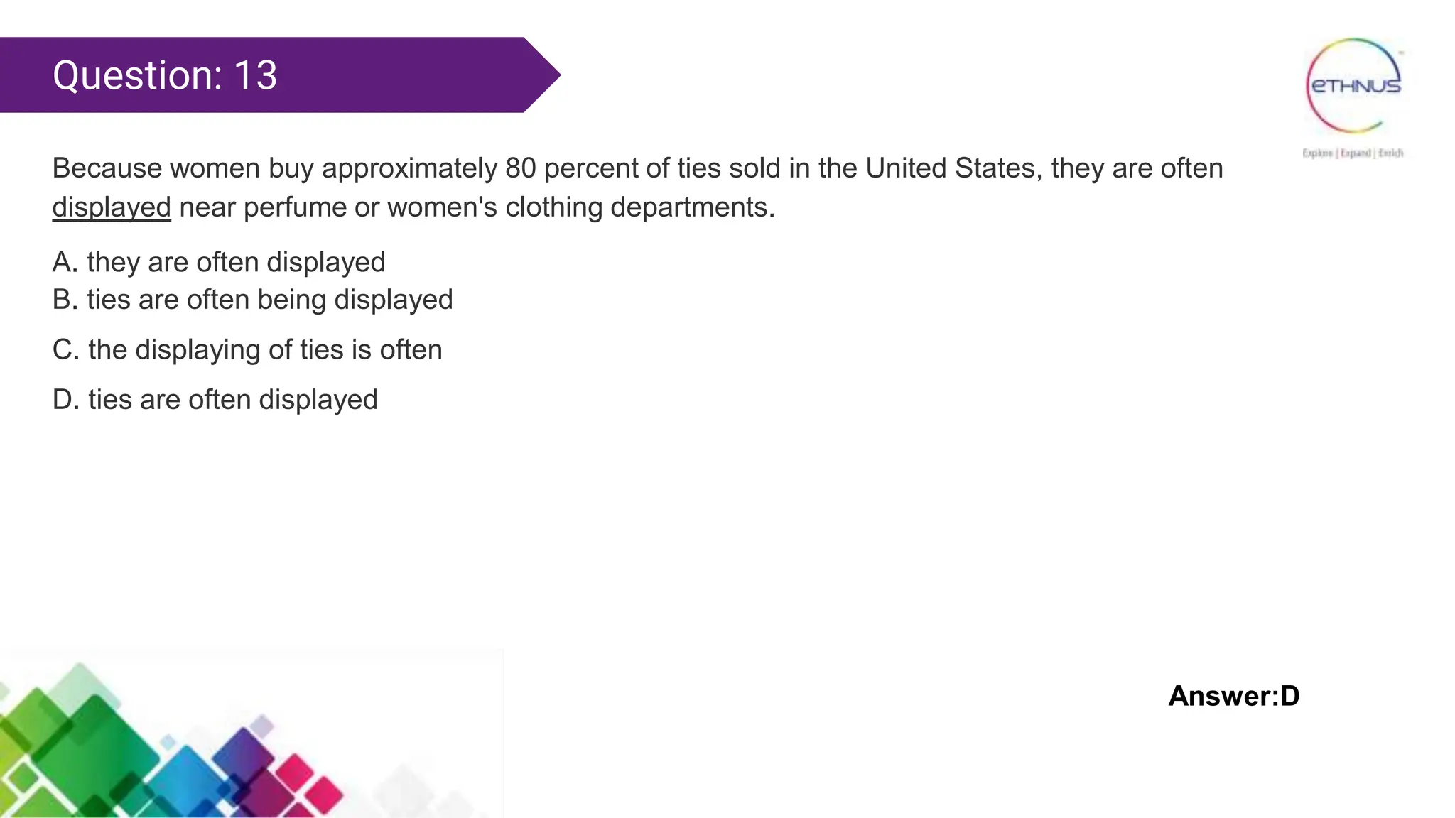 Sentence correction(Parallelism based questions) .pptx