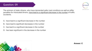 Sentence correction(Parallelism based questions) .pptx