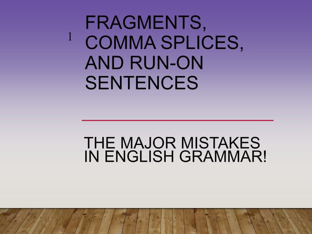 Sentence Errors.ppt | Law