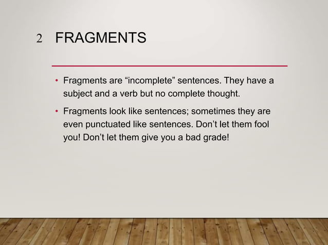 Sentence Errors.ppt | Law