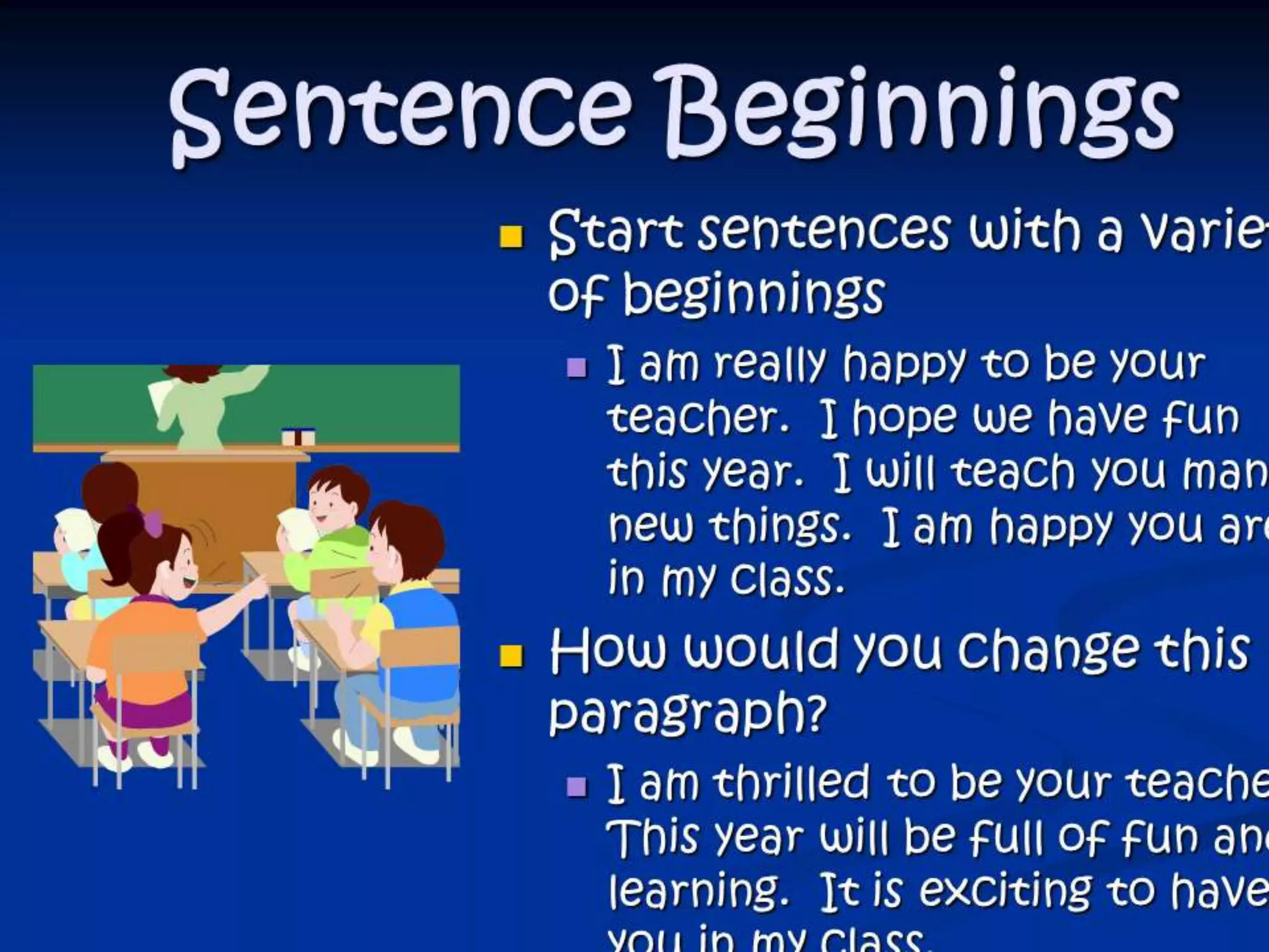 Sentence fluency | PPTX