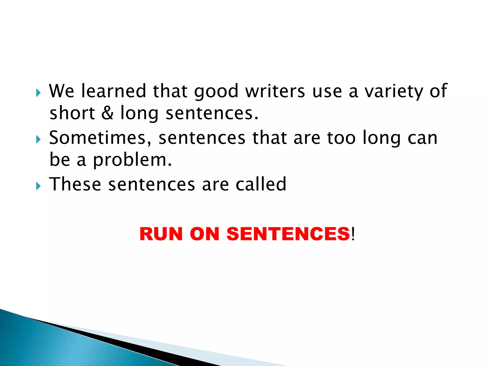 Sentence fluency combining sentences | PPTX