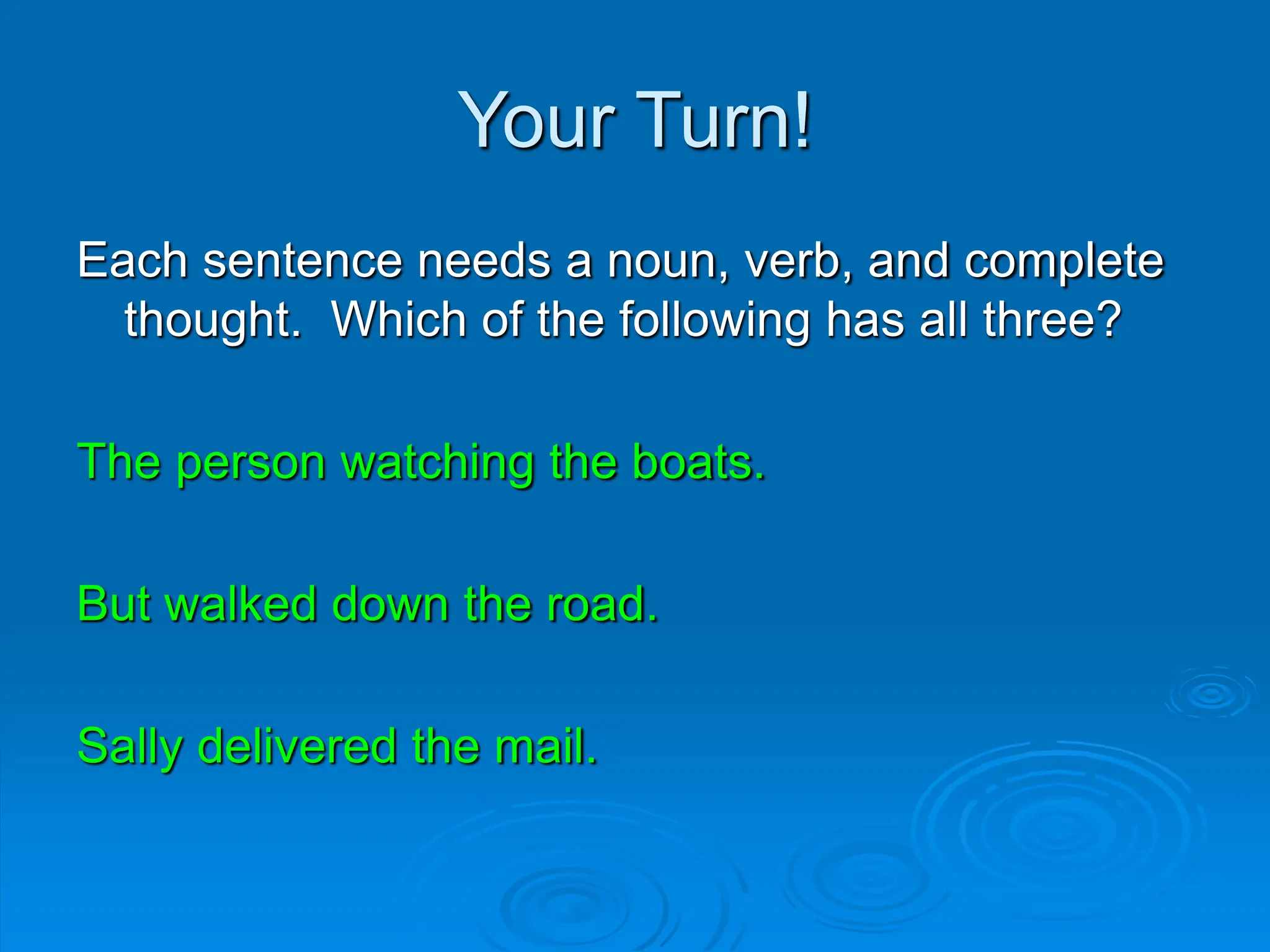 sentence and fragments in English 9 subject | PPT