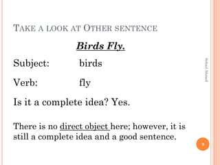 Sentence fragments by sohail ahmed | PDF