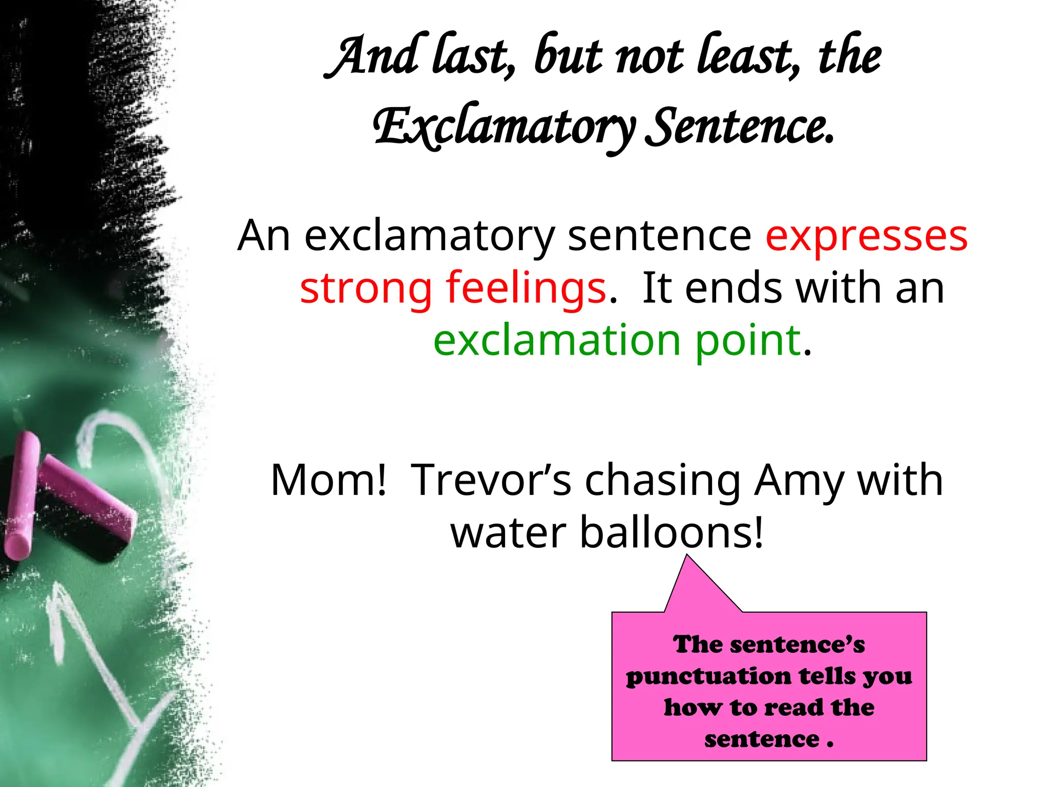 KINDS OF SENTENCE - DECLARATIVE, INTERROGATIVE, IMPERATIVE, EXCLAMATORY ...