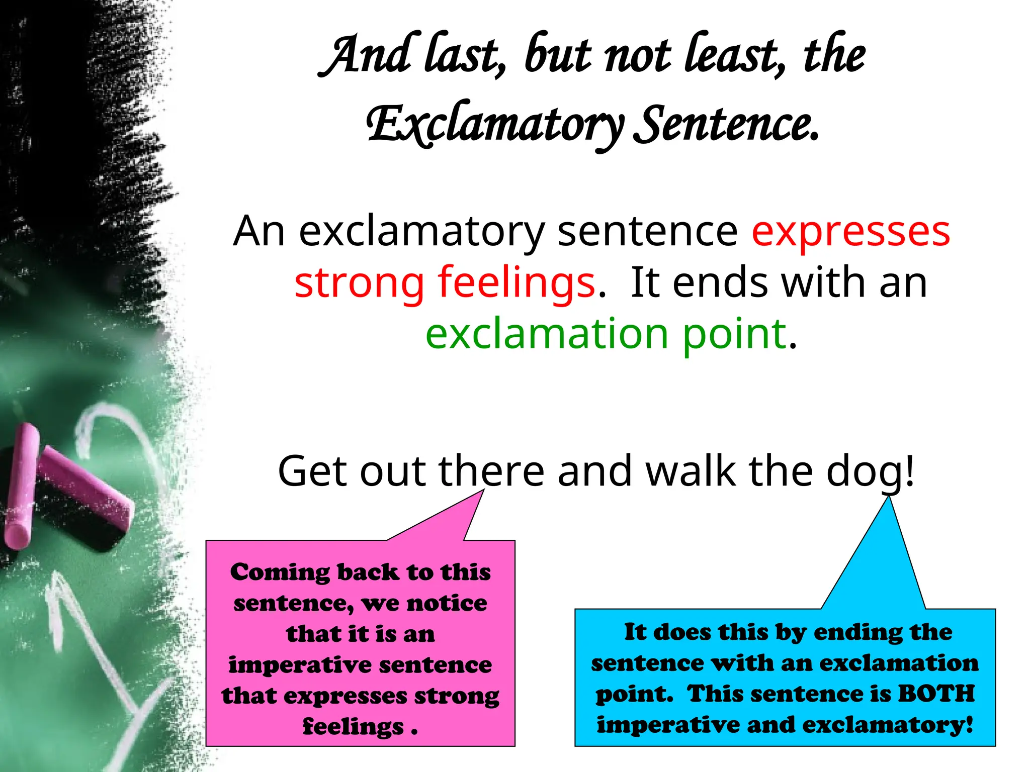 "Understanding and Using the Four Kinds of Sentences Effectively" | PPT