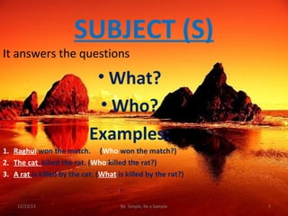 Sentence pattern | PPT