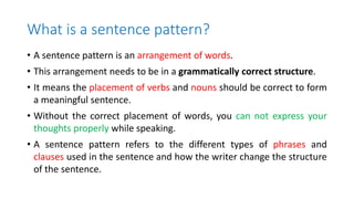 Sentence pattern.pptx