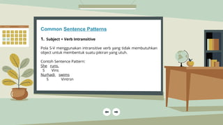 Sentence Pattern PB materi bahasa Inggris.pptx