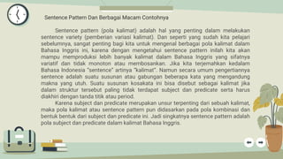 Sentence Pattern PB materi bahasa Inggris.pptx