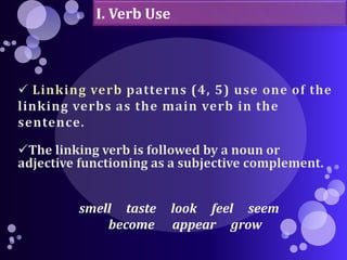 Sentence Patterns | PPTX | Programming Languages | Computing